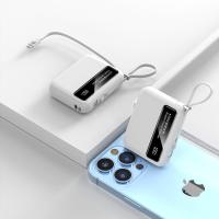 China 66W 20W 10000mAh Portable Mini Power Bank for Fast Charging Mobile Phones for sale