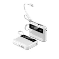 China 66W 20W 10000mAh Portable Mini Power Bank for Fast Charging Mobile Phones for sale