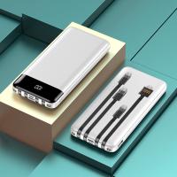 China Custom Logo Power Bank with 20000mAh Large Capacity Fast Charging and Micro USB Output Interface for sale