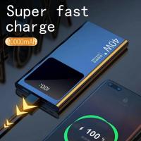 China 22.5W Fast Charge LED Display Power Bank with 30000mAh High Capacity and Universal Socket for sale
