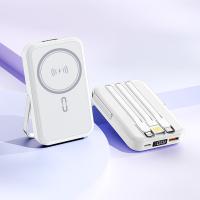 China Customized Logo 10000mAh Wireless Fast Charge Powerbank with Magnetic Design for sale