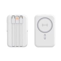 China Customized Logo 10000mAh Wireless Fast Charge Powerbank with Magnetic Design for sale