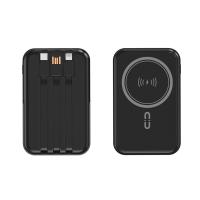 China Customized Logo 10000mAh Wireless Fast Charge Powerbank with Magnetic Design for sale
