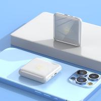 China Real Capacity 5000mAh Fast Charging Power Bank 10000mAh with Portable Mini Magnetic Design for sale