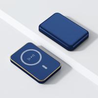 China 5000mAh Fast Charging ABS Wireless Chargers Power Bank for Mobile 2024 Latest Design for sale