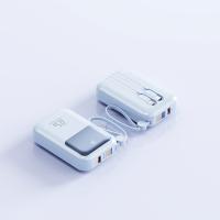 China Built-in Cable Portable Power Bank 10000mAh Fast Charging PD20W USB 22.5W for All Phones for sale