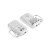 China Built-in Cable Portable Power Bank 10000mAh Fast Charging PD20W USB 22.5W for All Phones for sale
