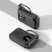 China Power Bank Battery Pack 10000mAh 22.5W High Speed Charging Portable Charger With Built-in USB C Type-c for sale