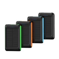 China Portable Waterproof Magnetic Solar Power Bank with 5000MAH Capacity and LED Display for sale
