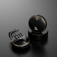 China Mini Pocket Power Bank 20000mah Round Portable Belt Line Power Banks For Chargeur IPhone for sale