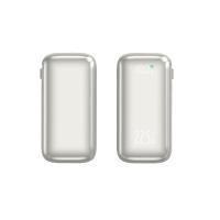 China 10000mAh Portable Power Bank with Cable and Black ABS PC Material for sale