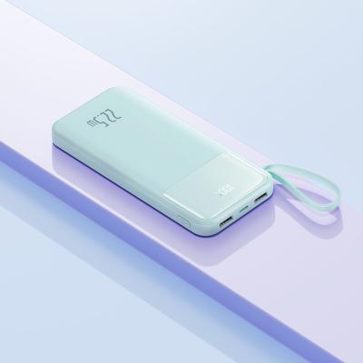 China Fast Charging Power Bank 20000mAh with Cable and Real Capacity 10000mAh for sale