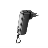 China 5000mAh Capsule Power Bank and Wall Charger Mini Portable Charger for All Devices for sale
