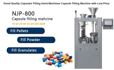 China Pharma Fully Automatic Capsule Filling Machine 48000pcs Per Hour for sale