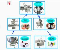 China 16 Lane Automatic Pharma Packing Machine 20-80 Bottles/min Pill Counter Machine for sale