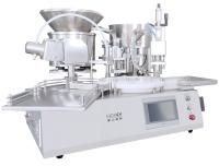 China Desktop Vial Filling And Capping Machine 12-22PCS/Min Automatic for sale