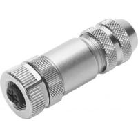 China Festo NECU-M-S-D12G4-C2-ET Straight plug, M12x1, 4-pin, D-coded, shieldable for sale