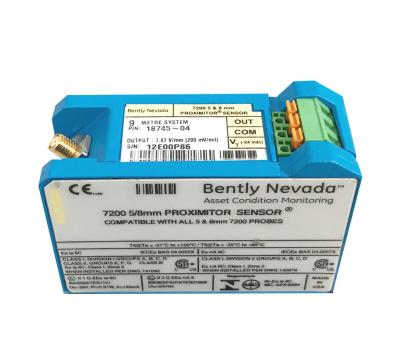 China 18745-04 Bently Nevada 5mm . 8mm 7200 Proximitor Sensor for sale