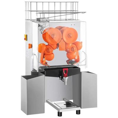 China Commercial Automatic Orange Juice Machine 22-25 Oranges Per Minute Stainless Steel Juicer for sale