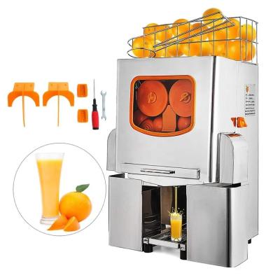 China Commercial Automatic Orange Juicer Machine 22-25 Oranges Per Minute Stainless Steel for sale
