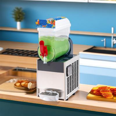 China Commercial Slushy Machine 3 Tank Frozen Drink Maker for Margarita Granita Slush Ice for sale