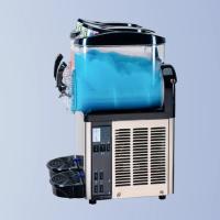 China Commercial Slush Machine 12L x 2 Tanks Frozen Drink Maker with LED Light CE Approved for sale