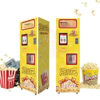 China Customized Commercial Popcorn Machine Automatic Popcorn Vending Machine Hot Air Popcorn Making Machine for Cinema Mall for sale
