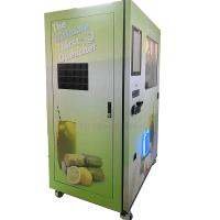 China Fresh Sugar Cane Vending Machine Automatic Cleaning System Fruit Juice Vending Machine for sale