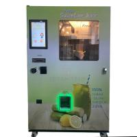 China Fresh Sugar Cane Vending Machine Automatic Cleaning System Fruit Juice Vending Machine for sale