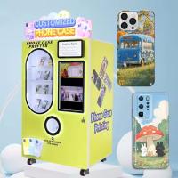 China Mobile Phone Case Vending Machine Automatic Printer Mobile Phone Case Printing Machine Automatic DIY Phone Case Vending Machine for sale