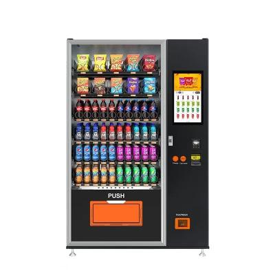 China Cheap Price Combo Vending Machine Easy Use Snack Drink Vending Machine Touch Screen for sale