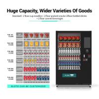 China Smart Screen Vendor Machine Snack and Drink Vending Machine with QR Code Payment for sale