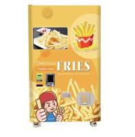 China Automatic French Fries Vending Machine 220V 50Hz Self Service Fried Snack Dispenser for sale
