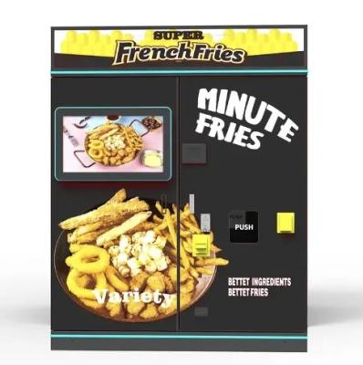 China French Fries Vending Machine 35 Seconds Fast Cooking Small Size Fry Potato Chip Vending Machine for sale