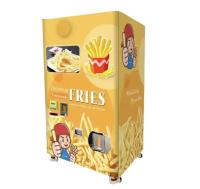 China Automatic French Fries Vending Machine 220V 50Hz Self Service Fried Snack Dispenser for sale