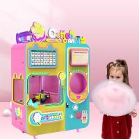 China New Design Cotton Candy Machine with Sugar Selling Automatic Cotton Vending Machine Cotton Candy for sale