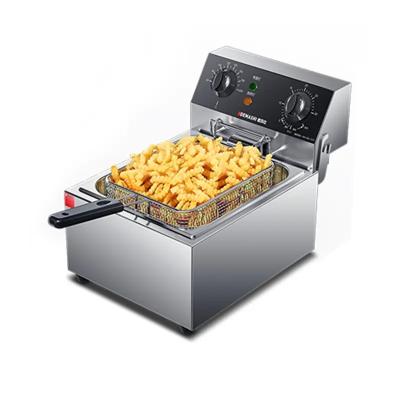 China Industrial Commercial Deep Fryer 50L Capacity Electric Chicken Fryer for French Fries for sale
