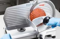 China Full Automatic Frozen Meat Slicer 110V 600kg/h Stainless Steel Commercial Cutting Machine for sale