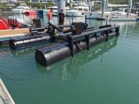 China Floating Boat Lift System HDPE 5000 lbs Capacity for Small Vessels and Recreation Crafts for sale