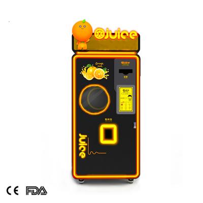 China Commercial Orange Juicer Vending Machine 220V 50Hz Pure Juice Extractor with Intelligent Cleaning for sale