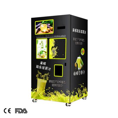 China Commercial Fresh Orange Juice Vending Machine 800W 400KG Self-Service Juicer with 20 Inch LCD for sale