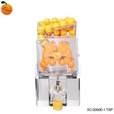 China Commercial Orange Juicer 120W 22-25 Oranges Per Minute XC-2000E-1 for Snack Food Store for sale