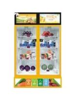 China Grab and Go Smart Fridge Vending Machines with Payment System Bulit in for sale