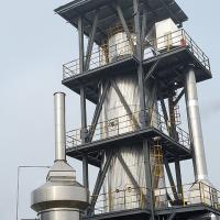 China Easy Operation Pressure Spray Dryer Nozzle Type Detergent Spray Drying Tower for sale