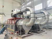 China Industrial Sewage Sludge Dryer Machine Rotary Dryer In Food Industry for sale