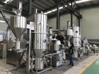 China Industrial Fluid Bed Dryer Pharmaceutical Vertical 1 Year Warranty for sale