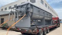 China Hollow Blade Sludge Dryer Machine , Rotary Vacuum Paddle Dryer for sale