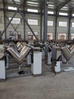 China Premix V Type Powder Mixer , Detergent Powder Mixing Machine 20r/Min for sale