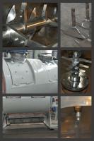 China 50L-9000L Industrial Mixer Machines LD / LDH Horizontal Ribbon Blender for sale