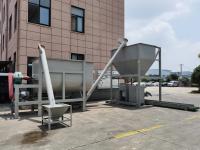 China WLDH Horizontal Ribbon Blender Mixer 250L-10000L Double Helix Ribbon Blender for sale